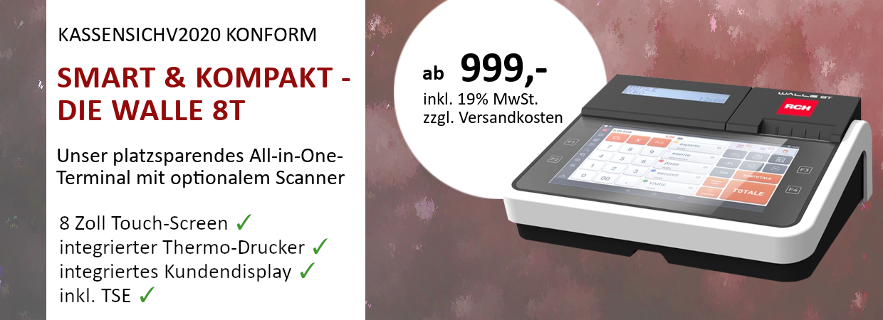 RCH-Kassen Shop – Fachhandel für RCH POS-Terminals