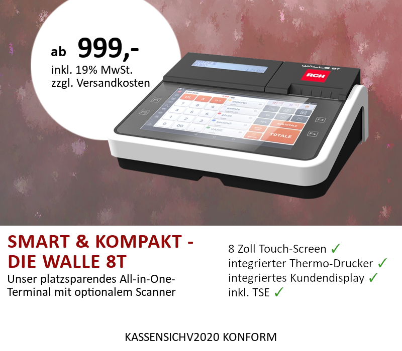 RCH-Kassen Shop – Fachhandel für RCH POS-Terminals